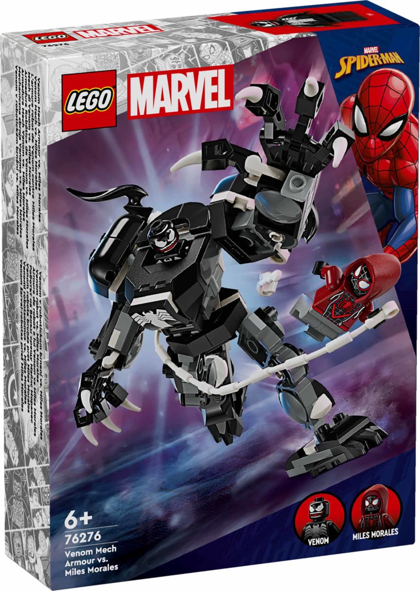 LEGO Marvel 76276 Venom Mech vs. Miles Morales, 12,95