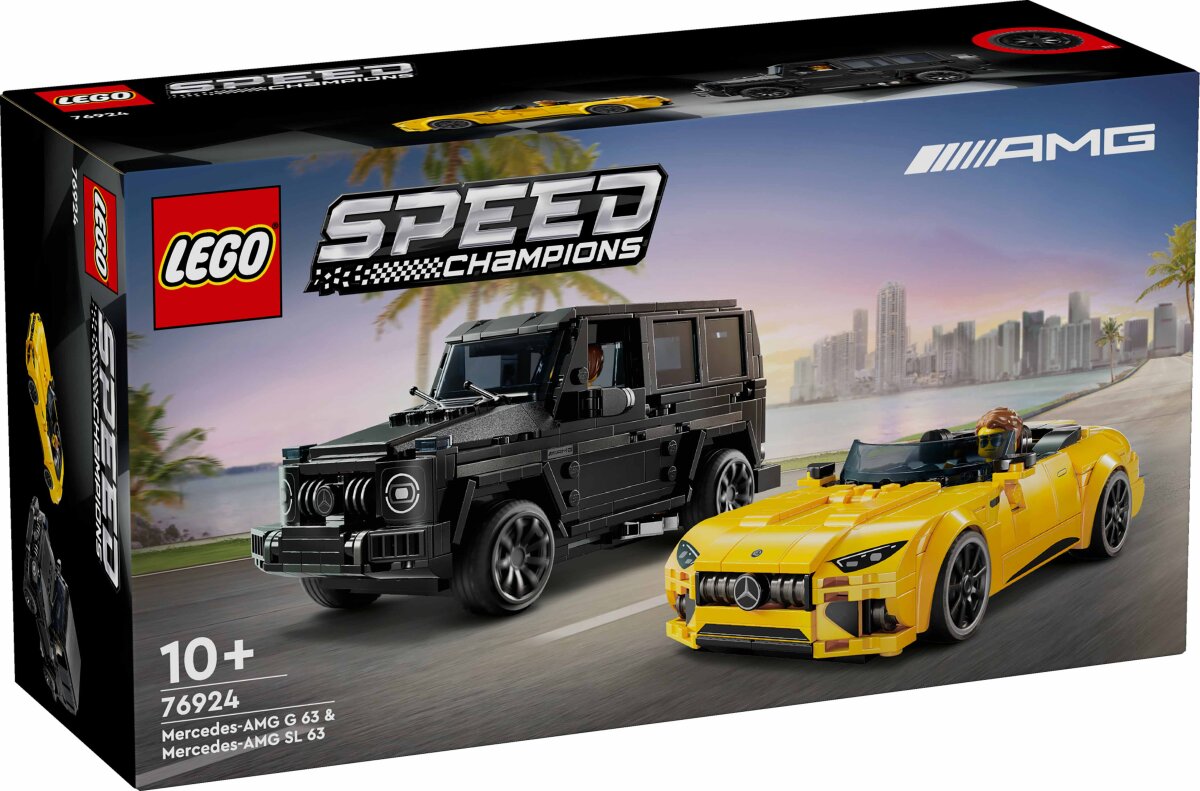 LEGO Speed Champions 76924 Mercedes-AMG G 63 & Mercedes-AMG SL 63, 39,95