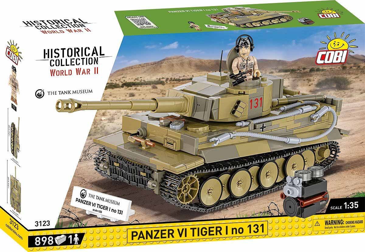COBI 3123 Panzer VI Tiger I no 131, 53,95