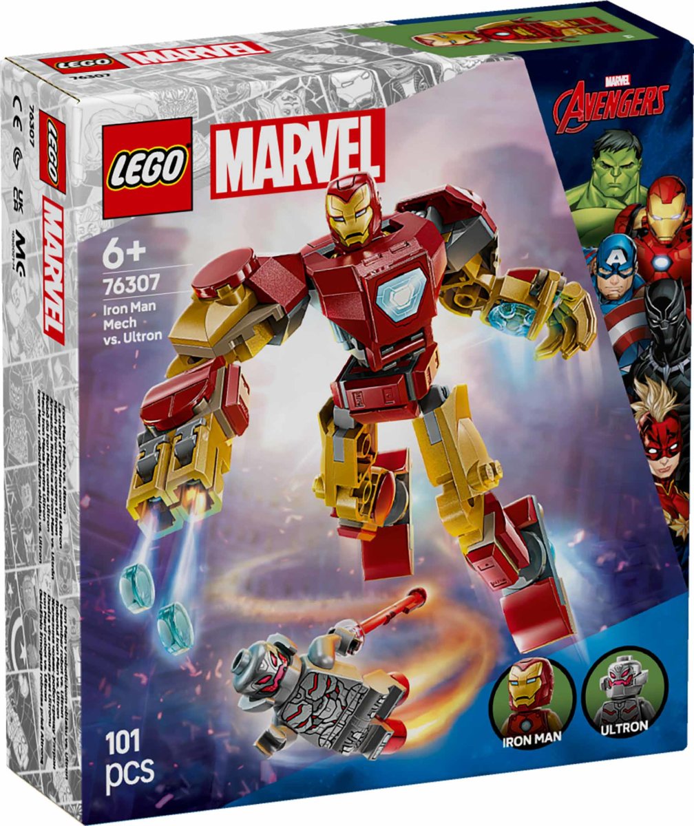 LEGO Marvel 76307 Iron Man Mech vs. Ultron, 13,49