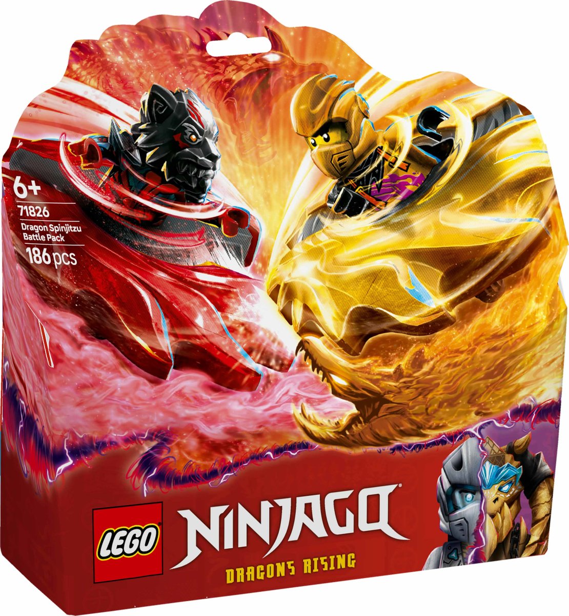 LEGO Ninjago 71826 Drachen-Spinjitzu Battle Pack, 16,99