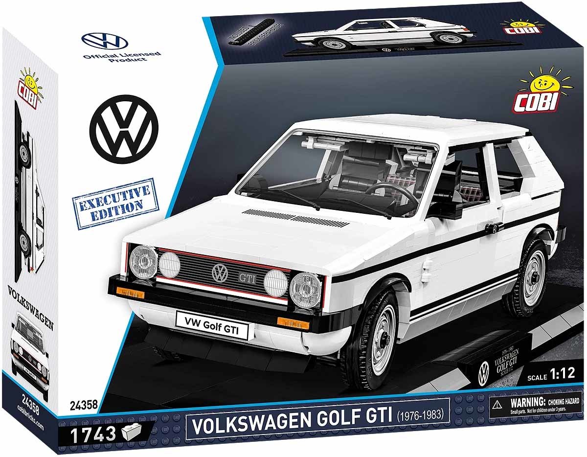 COBI 24358 Volkswagen Golf GTI (1976-1983) - Executive Edition 1:12, 97 ...
