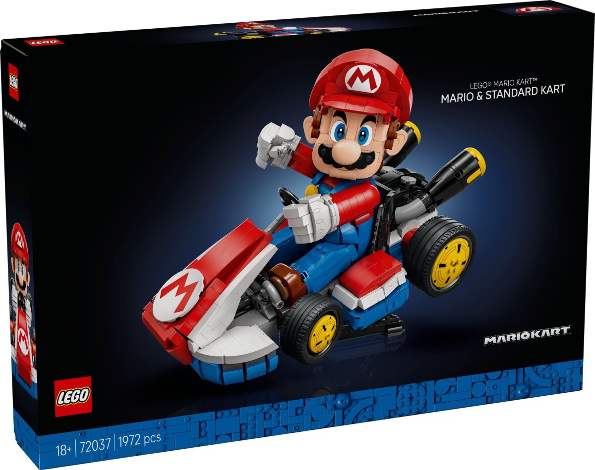 LEGO Super Mario 72037 Mario Kart™ – Mario & Standard-Kart, 127,49