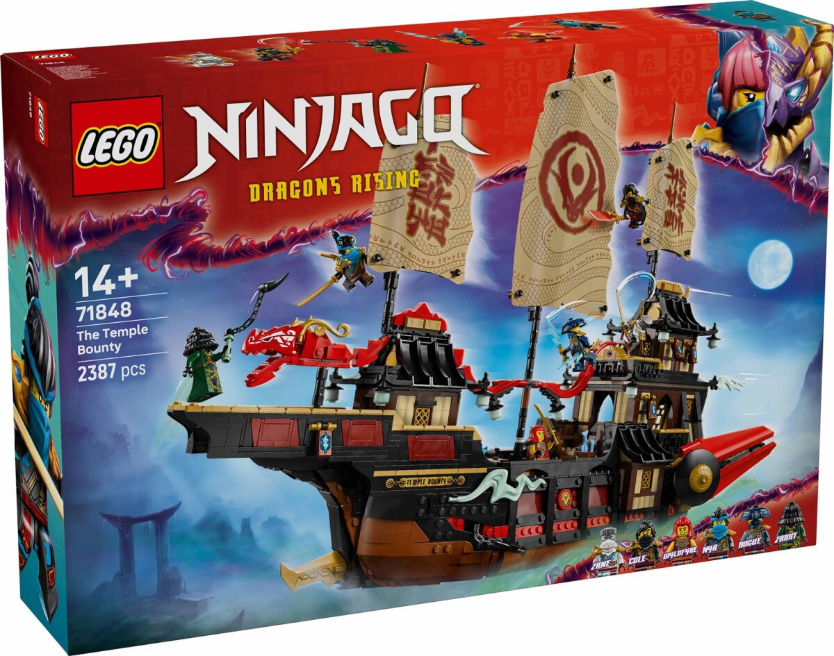 LEGO® Ninjago 71848 Der Tempel-Flugsegler, 149,99