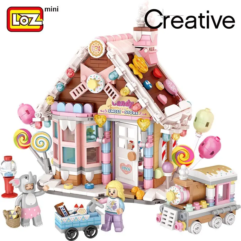 LOZ MINI BRICKS 1224 Candyhaus, 19,95