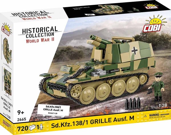 COBI 2665 Sd.Kfz. 138/1 Grille Ausf. M, 39,95