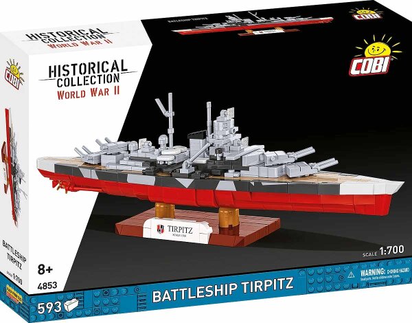COBI 4853 Battleship Tirpitz 1:700, 41,95
