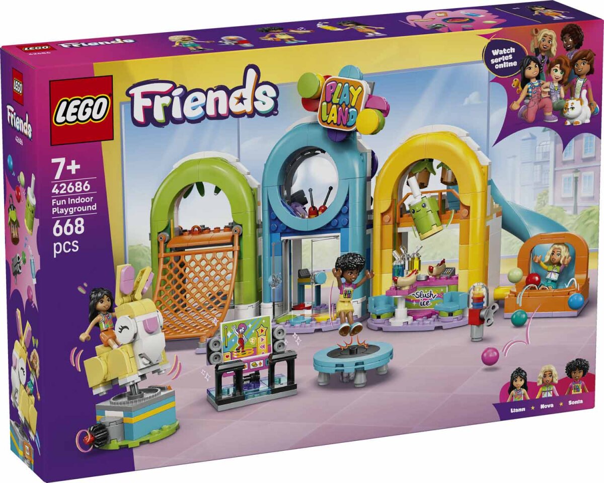 LEGO Friends 42686 Cooler Indoor-Spielplatz, 50,95