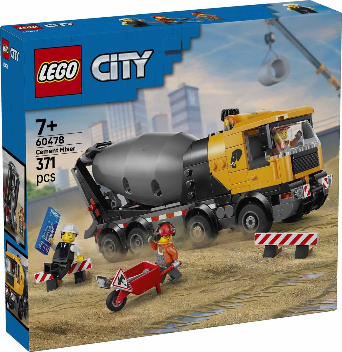 LEGO City 60478 Betonmischer, 33,95