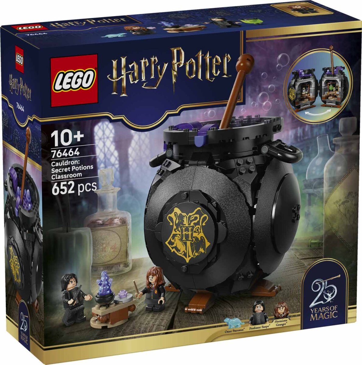 LEGO Harry Potter 76464 Kessel: Geheimes Klassenzimmer für Zauberträn ...
